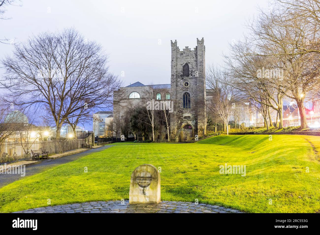 Dublin, Ireland, St Audoen Church Stock Photo - Alamy