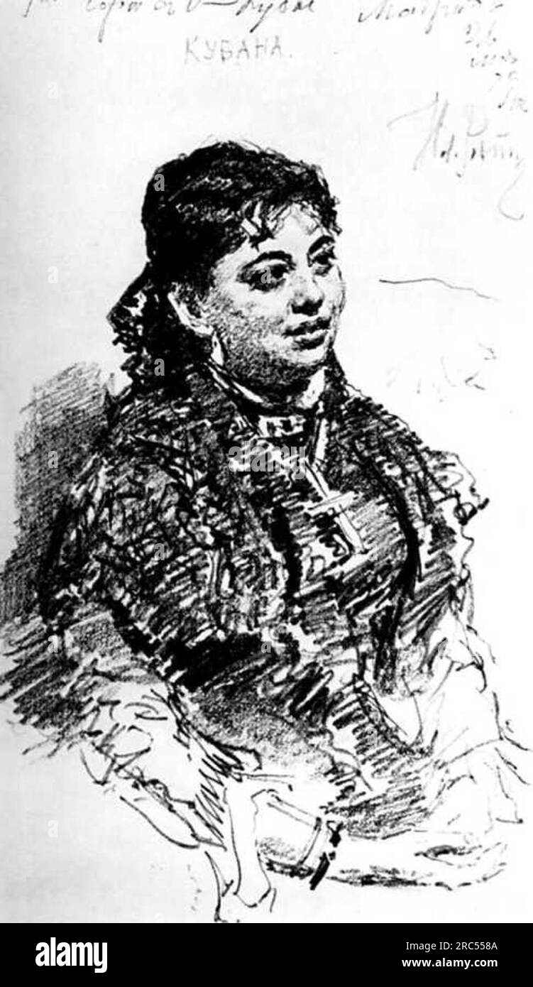 Ilya repin artwork Black and White Stock Photos & Images - Alamy