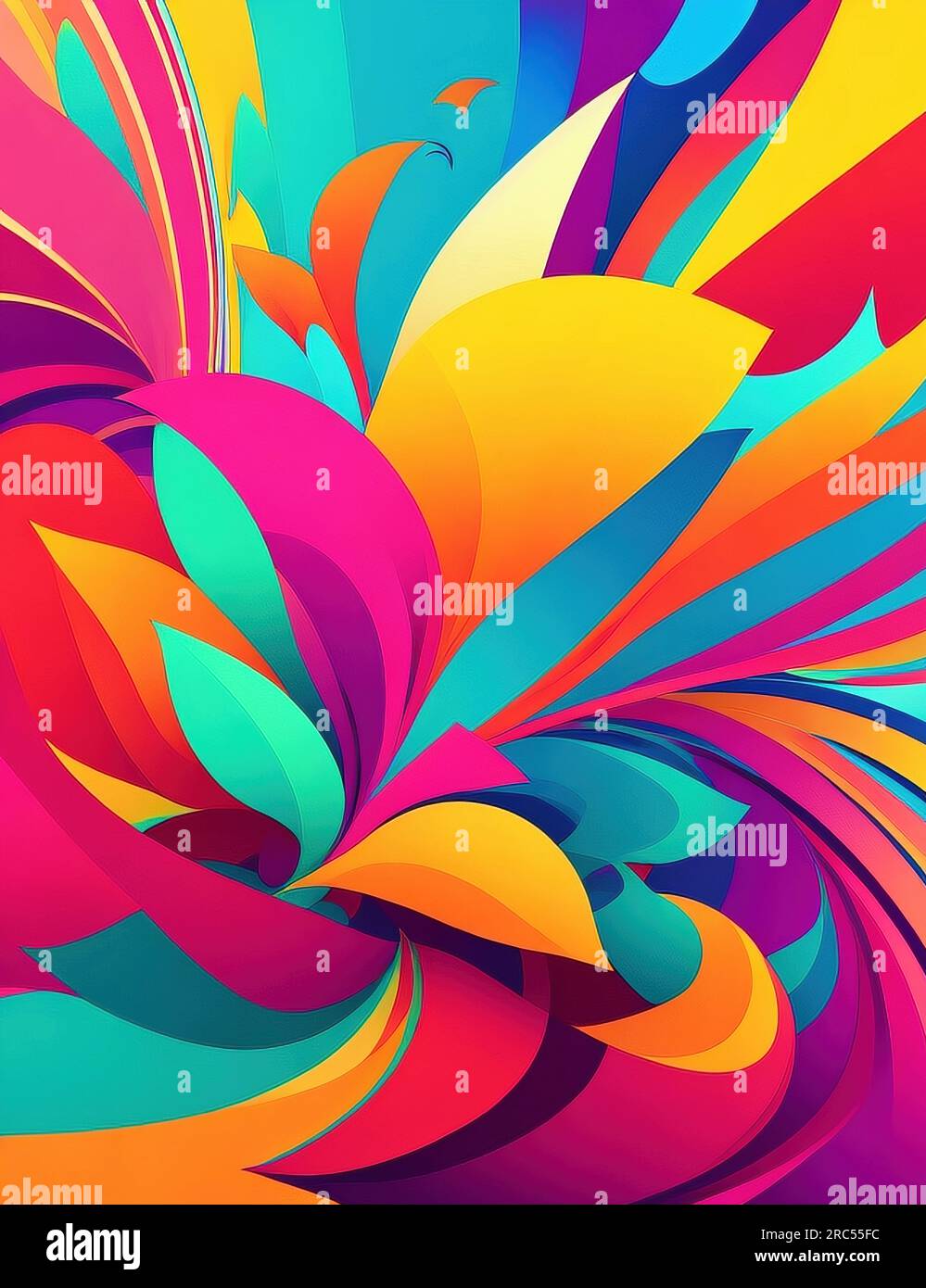 colourful vector art Stock Photo - Alamy
