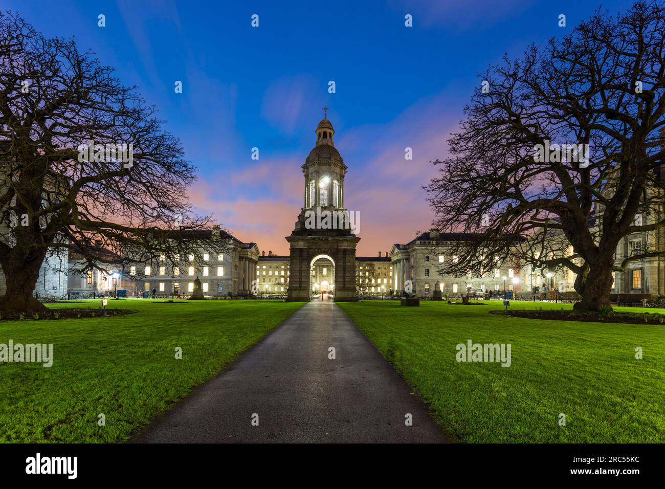 Dublin, Trinity College Stock Photo - Alamy