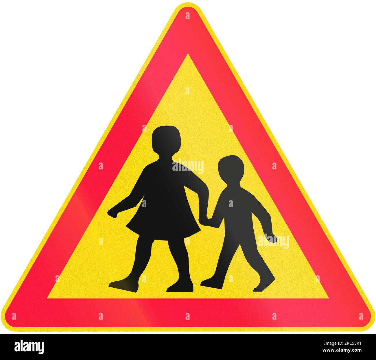 Road sign 152 in Finland - Children Stock Photo - Alamy