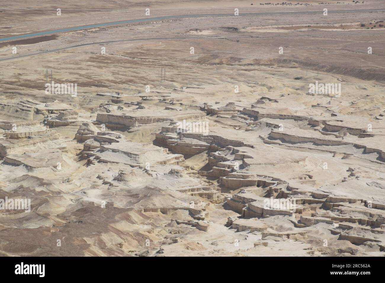 Masada - Road through the Judean Desert along the Dead Sea and Cable ...