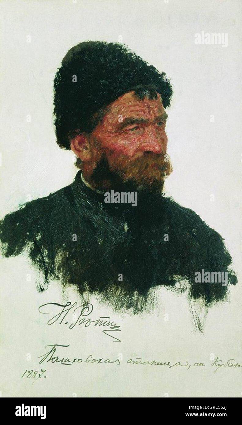 Repin cossacks hi-res stock photography and images - Alamy