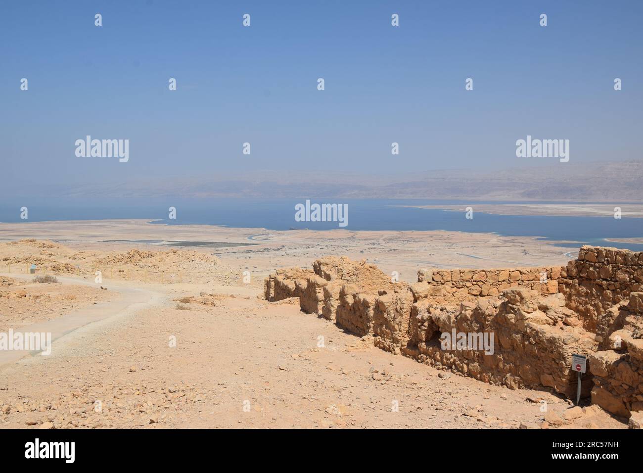 Masada National Park - Ruins of fortification and King Harod's Palace ...