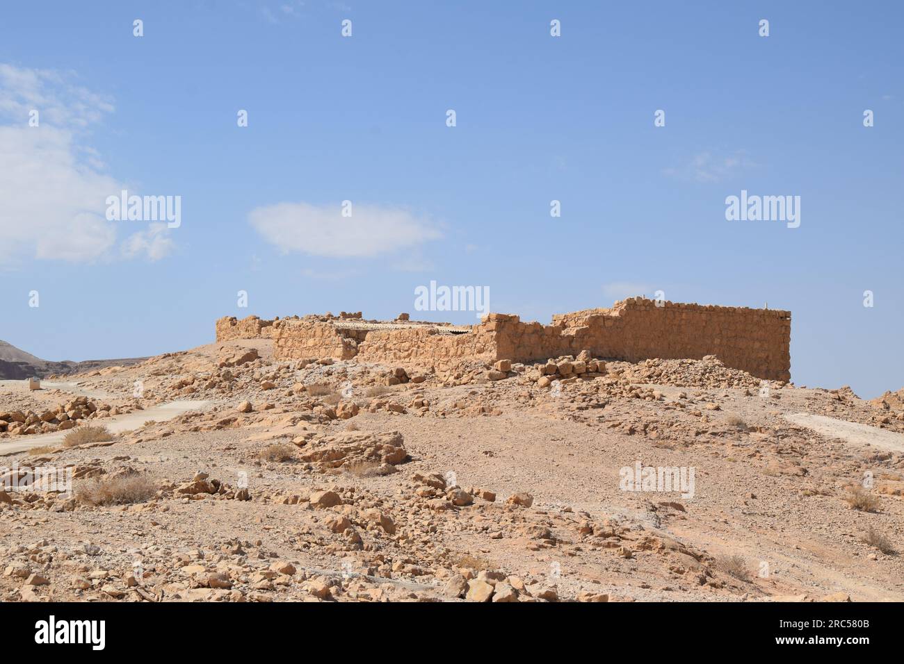 Masada National Park - Ruins of fortification and King Harod's Palace ...