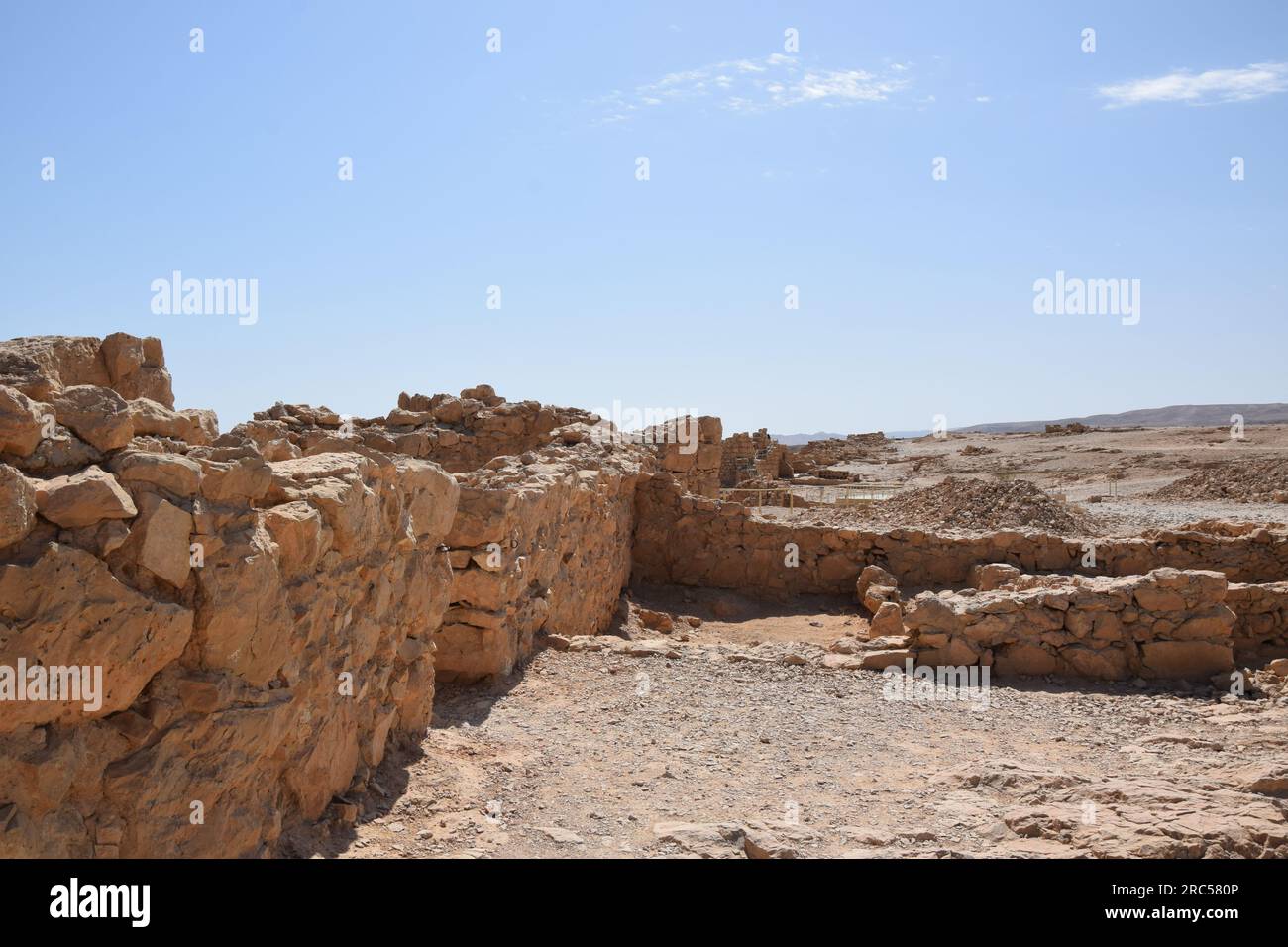 Masada National Park - Ruins of fortification and King Harod's Palace ...