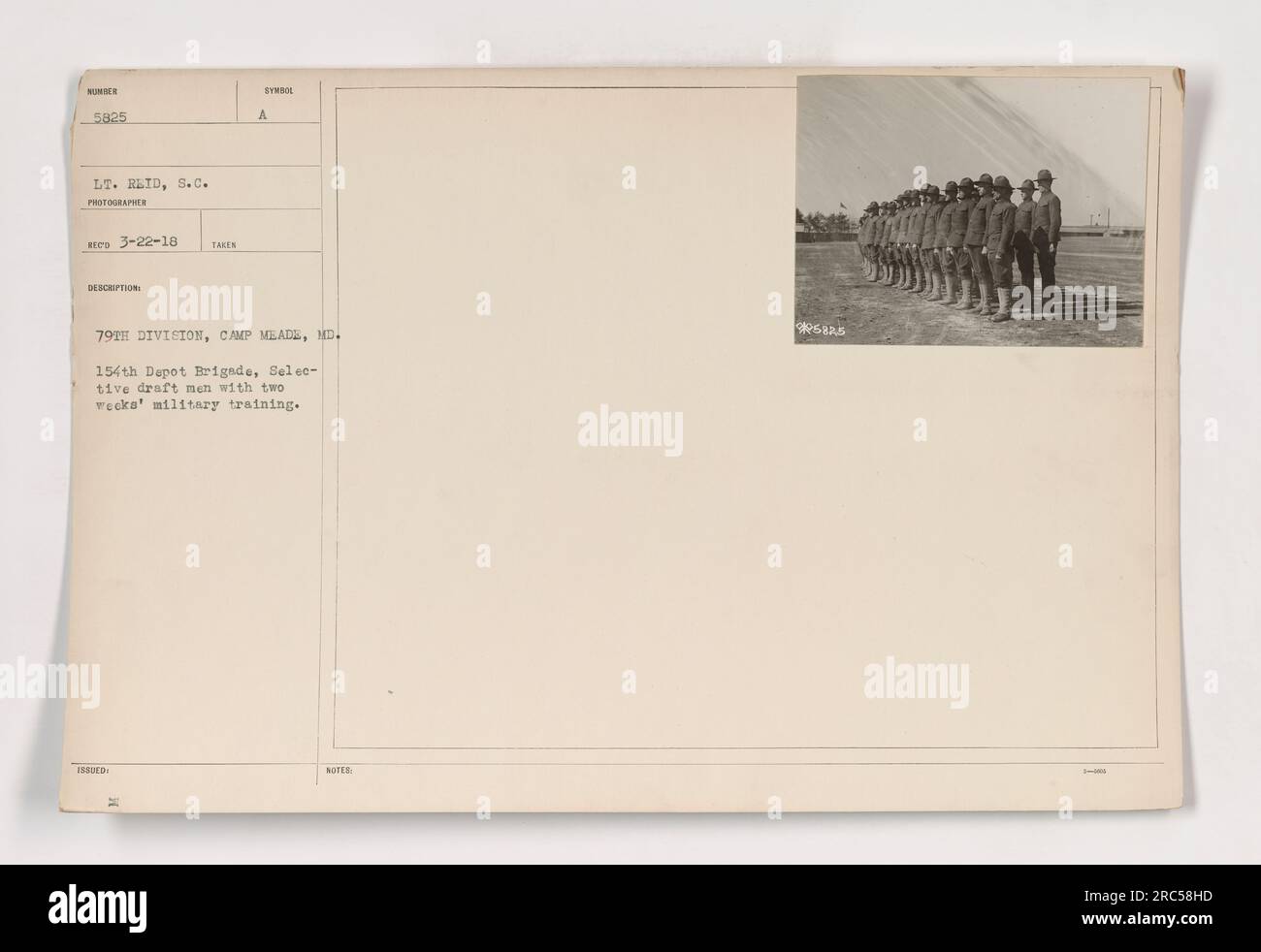 154th depot brigade hi-res stock photography and images - Alamy