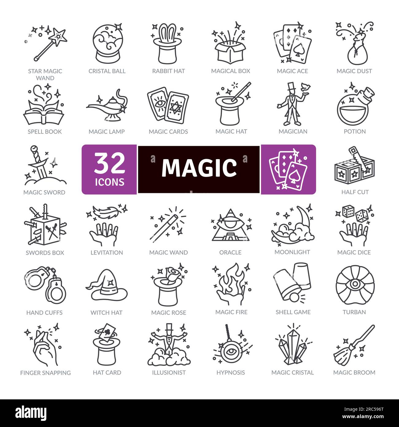 Magic world icons Pack Vector. Magic spectacle icons Pack Stock Vector ... Magic world icons Pack Vector. Magic spectacle icons Pack Stock Vector ...