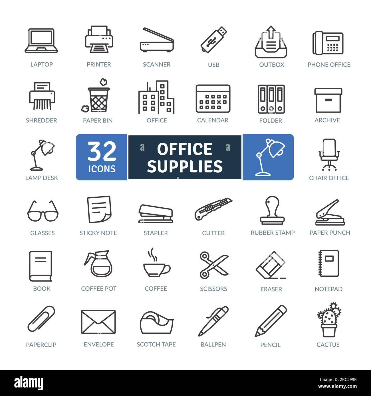 Equipment and supplies Stock Vector Images - Alamy