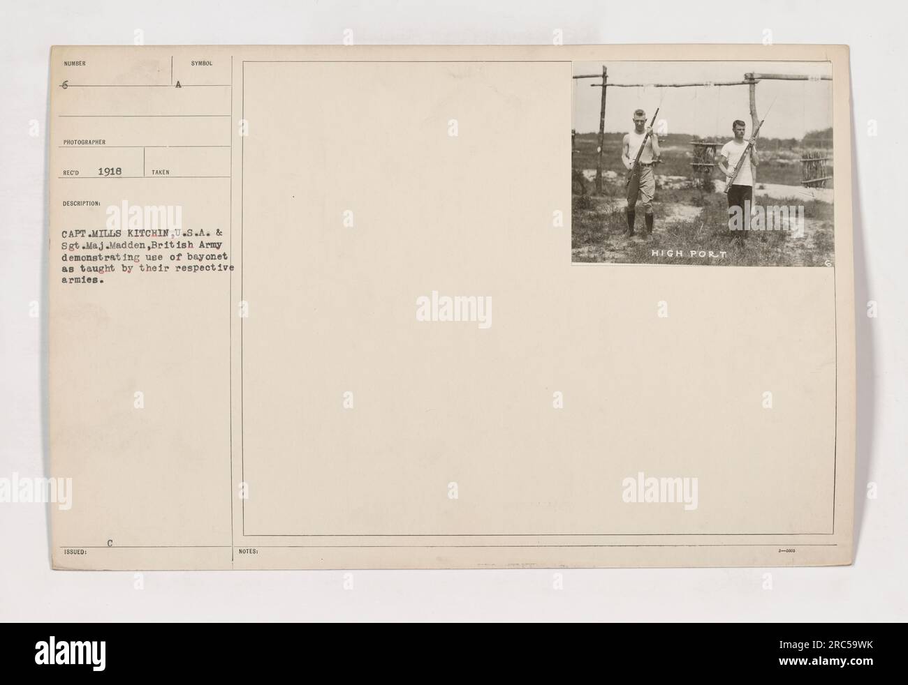 Bayonet high port hi-res stock photography and images - Alamy