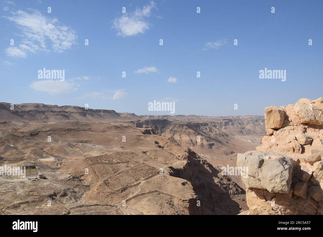 Masada National Park - Ruins of fortification and King Harod's Palace ...