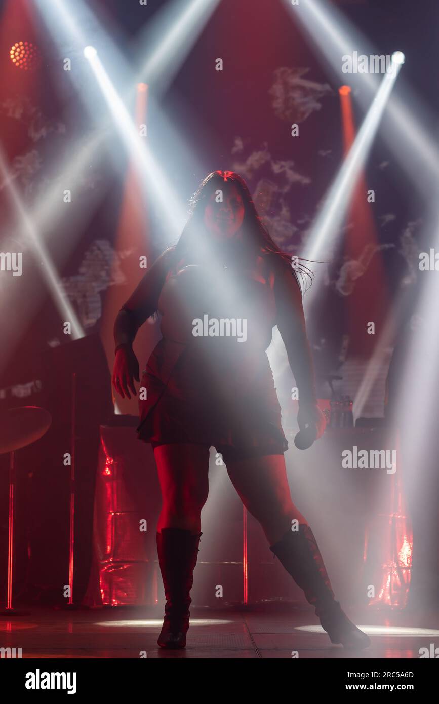 English rapper Shygirl aka Blane Muise performs live on the stage ...