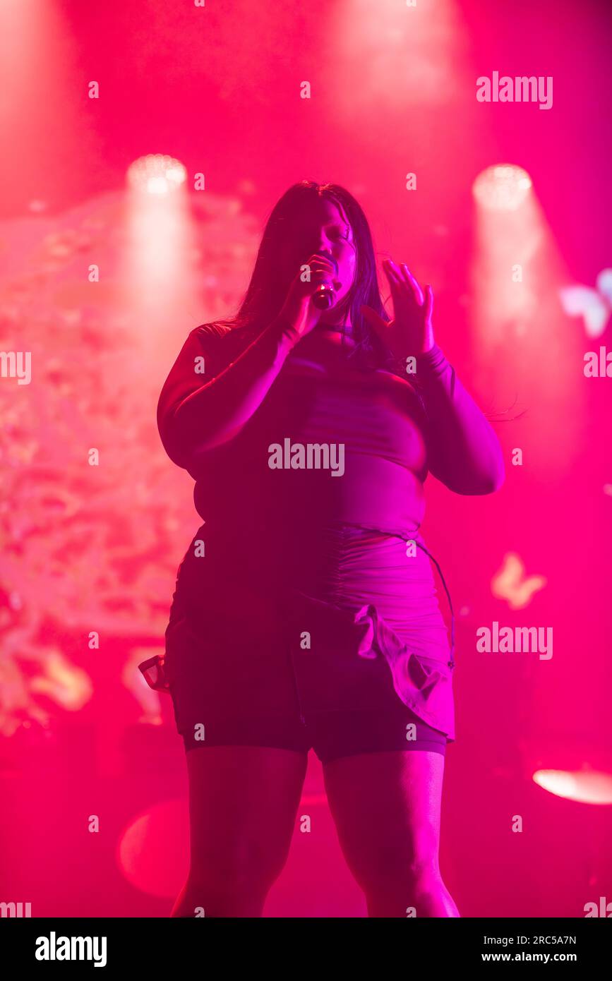 English rapper Shygirl aka Blane Muise performs live on the stage ...