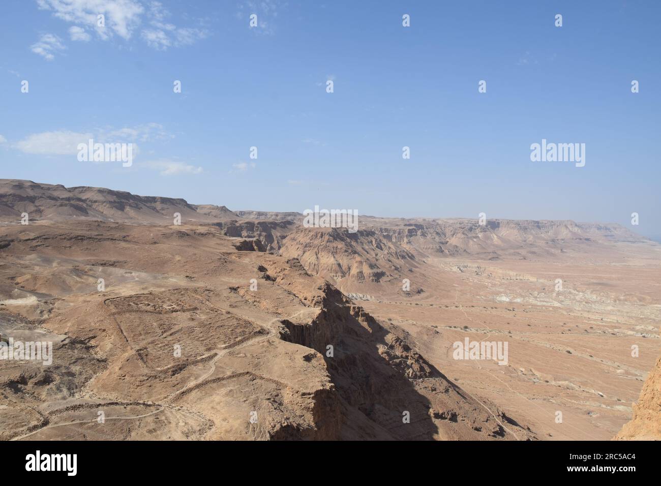 Masada National Park - Ruins of fortification and King Harod's Palace ...