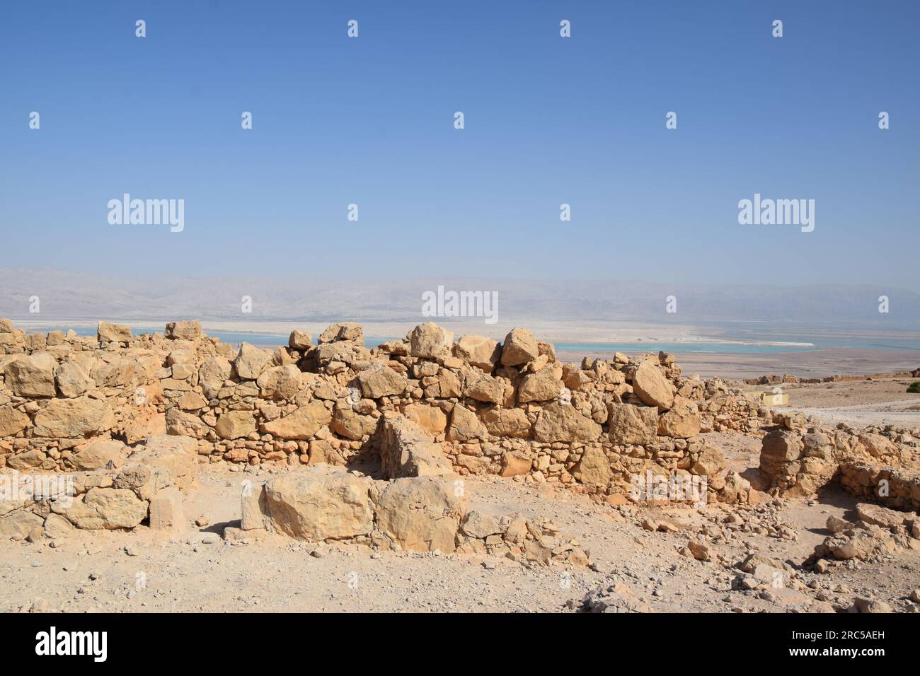 Masada National Park - Ruins of fortification and King Harod's Palace ...