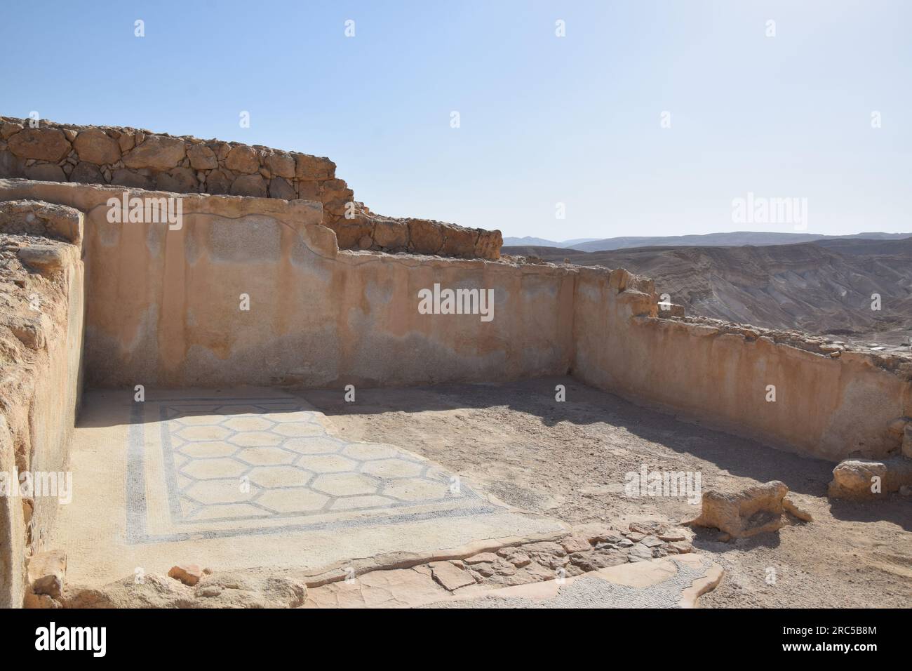 Masada National Park - Ruins of fortification and King Harod's Palace ...