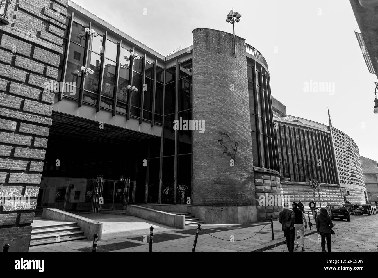 Torino the bull Black and White Stock Photos & Images - Alamy