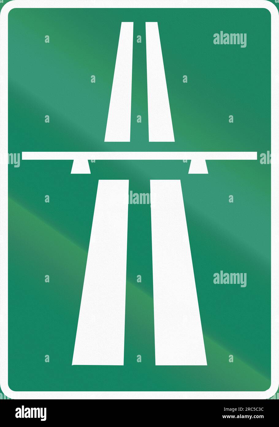 Road sign 561 in Finland - Motorway Stock Photo - Alamy