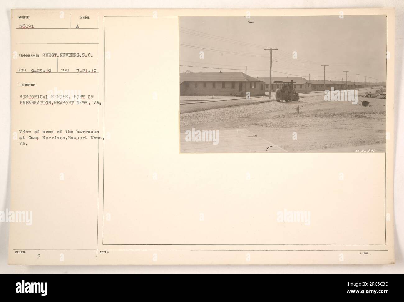 Camp morrison during world war i hi-res stock photography and images ...