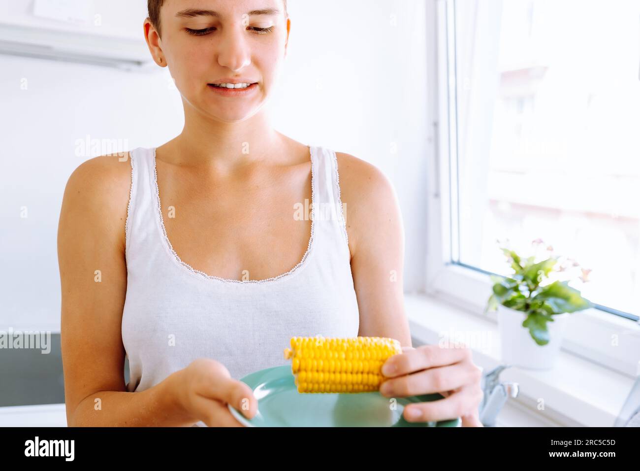 Spoiled corn hi-res stock photography and images - Alamy