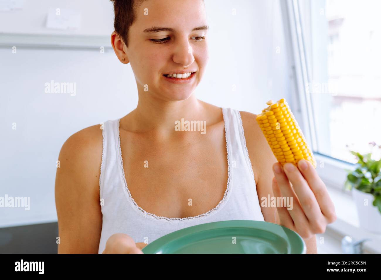 Spoiled corn hi-res stock photography and images - Alamy