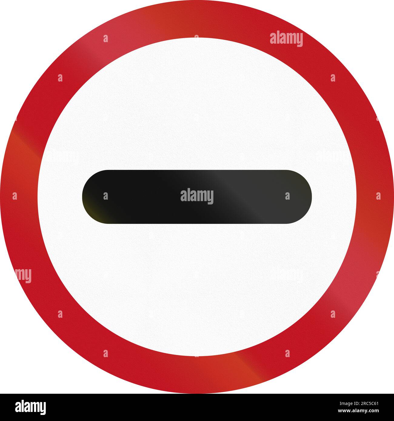 Passing without stopping prohibited in Colombia Stock Photo - Alamy