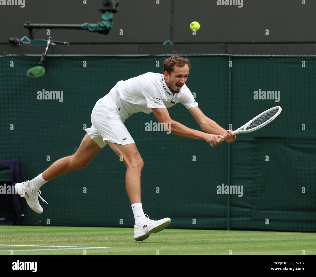 Daniil medvedev backhand hi-res stock photography and images - Alamy