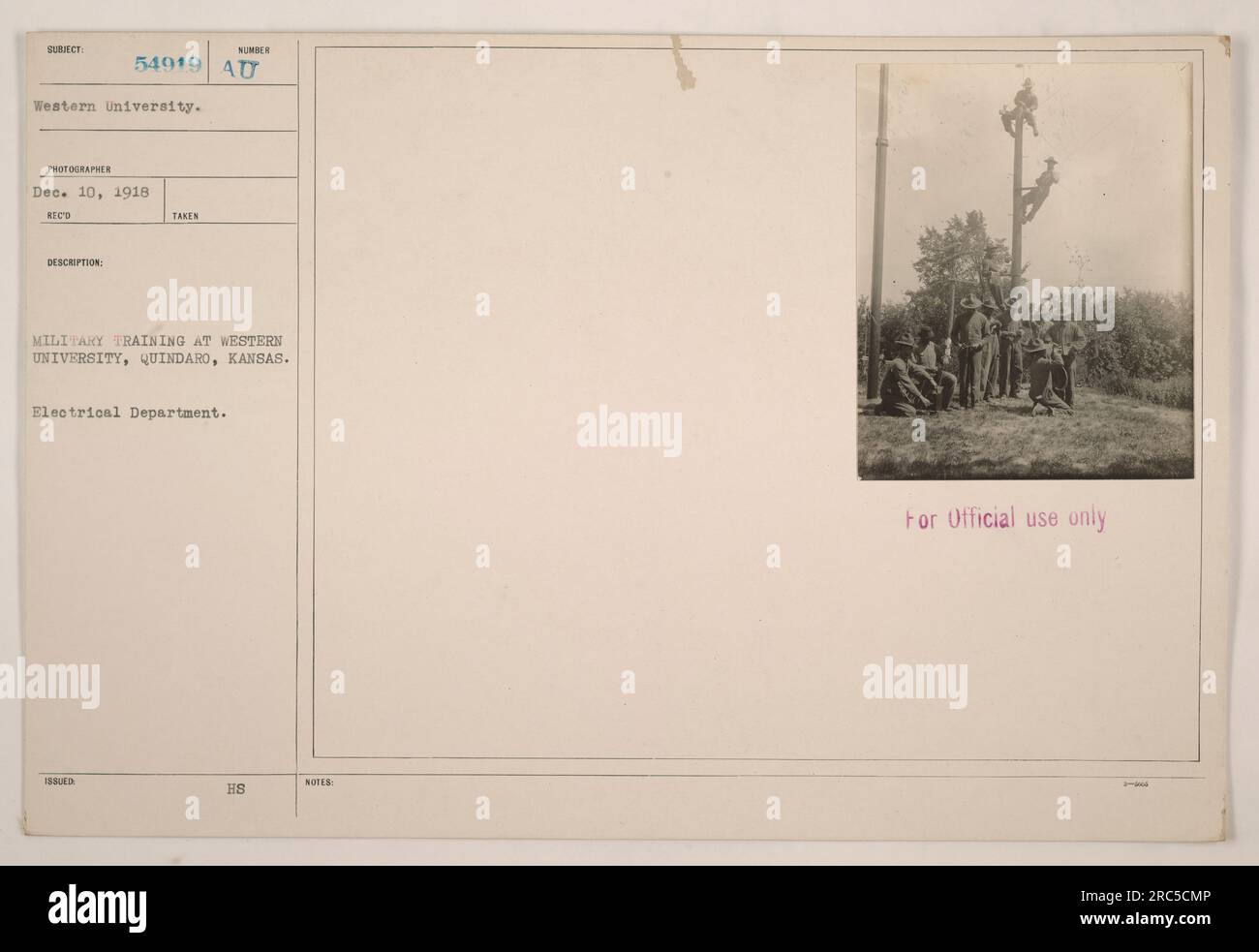 Quindaro military training hi-res stock photography and images - Alamy