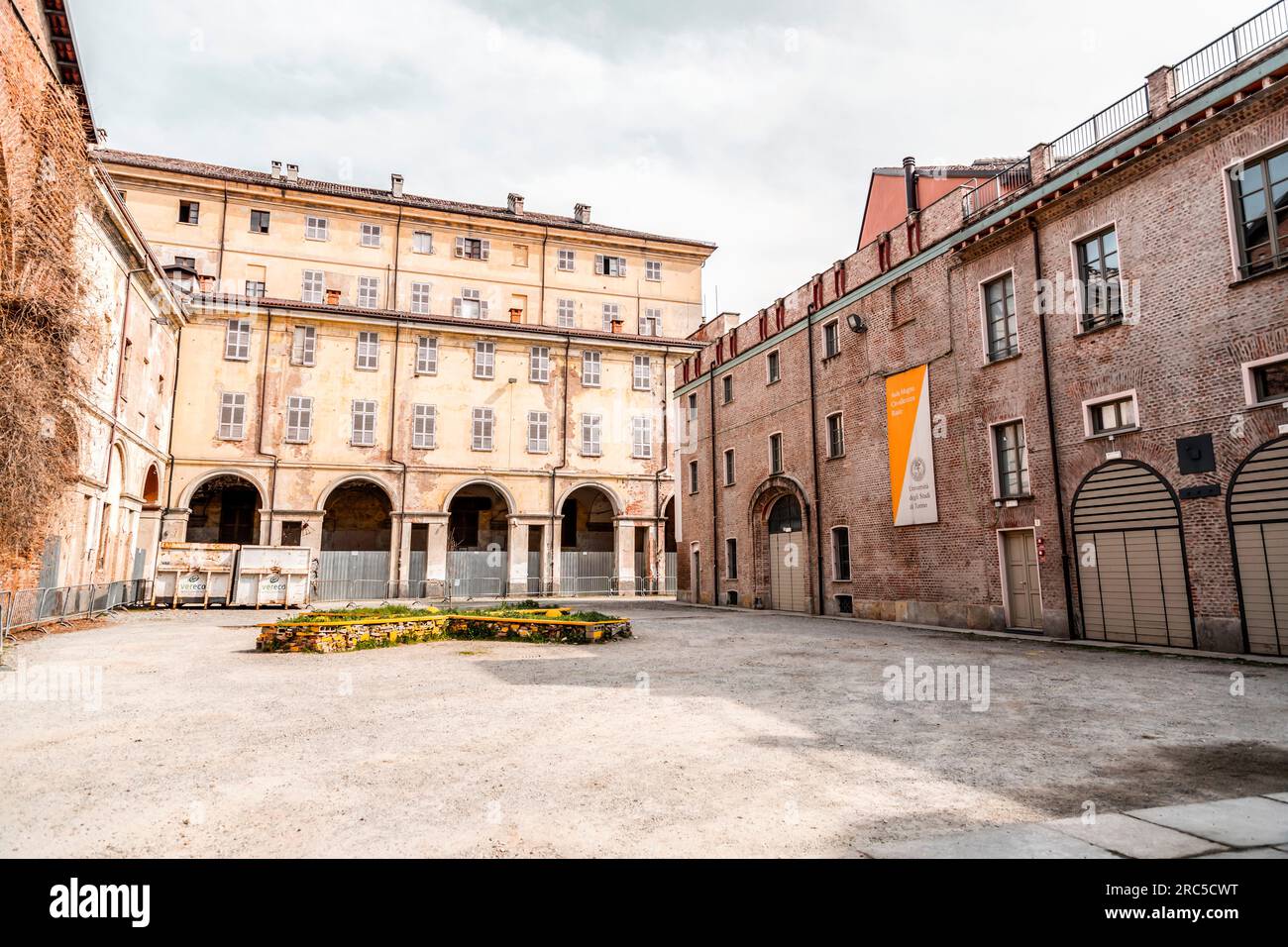 Turin, Italy - March 27, 2022: The Cavallerizza Reale is a historic ...