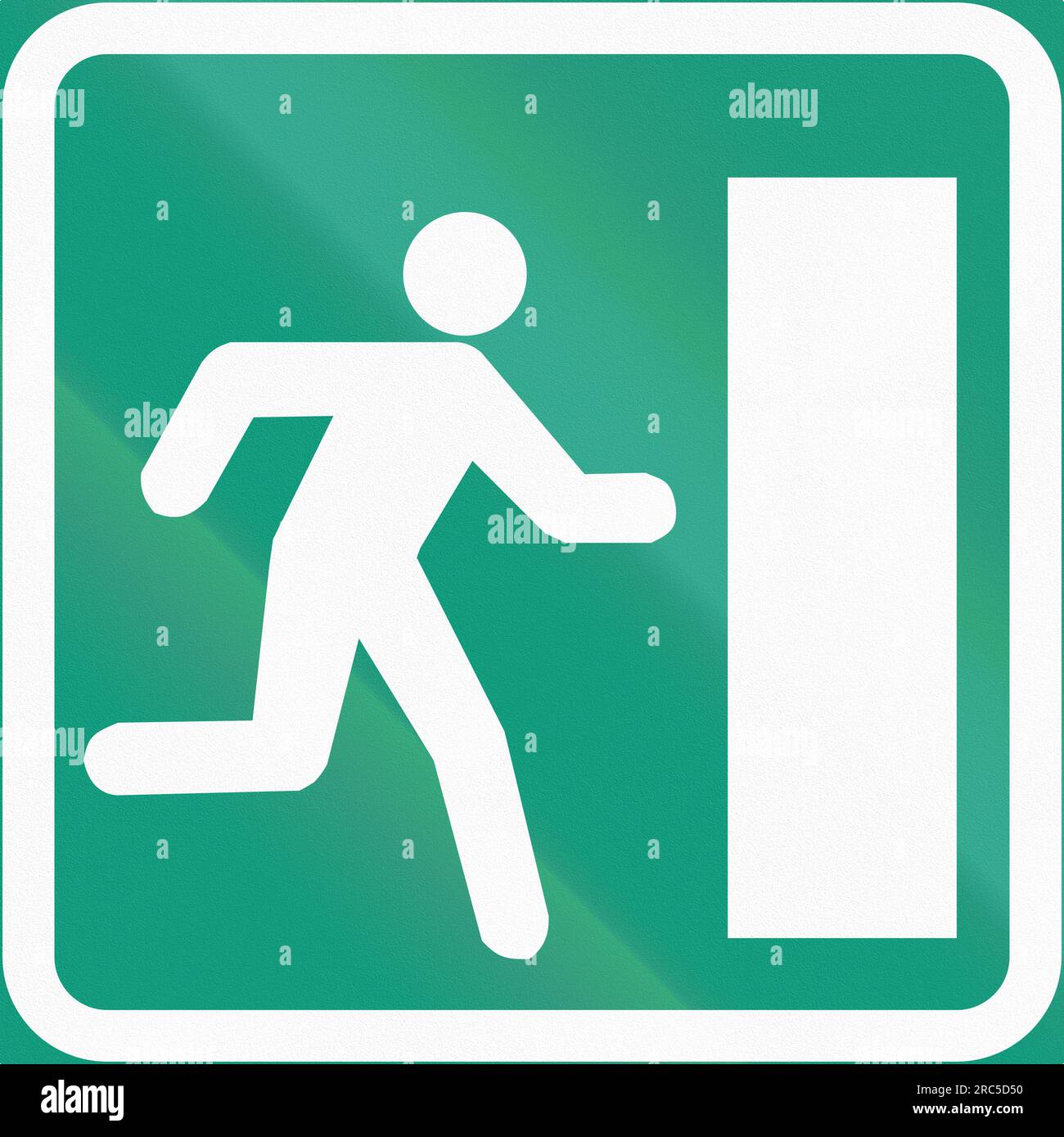 Road sign 690 In Finland - Emergency exit Stock Photo - Alamy