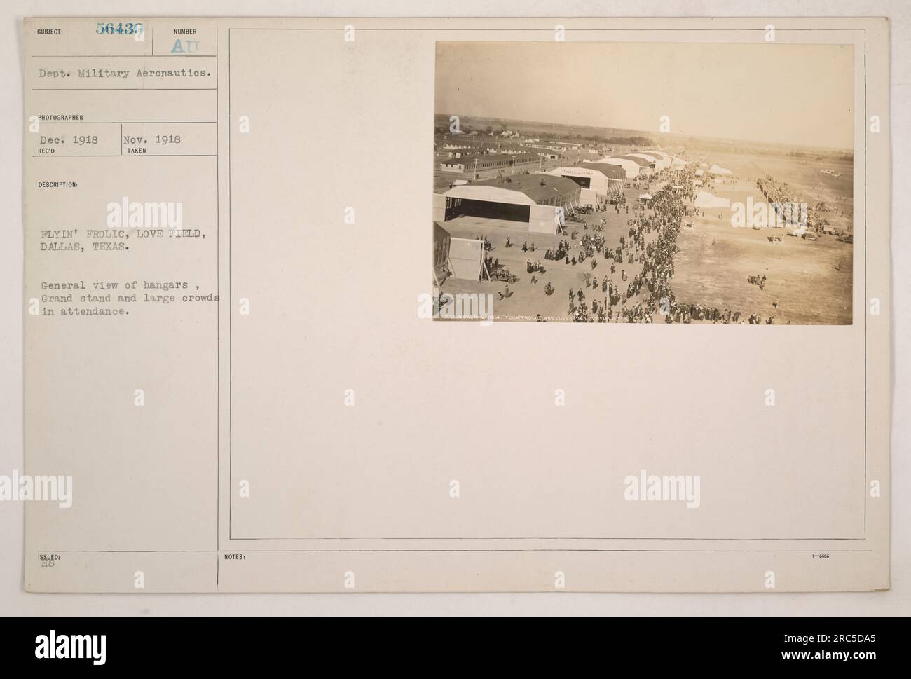 This is an image taken at Flyin' Frolic, Love Field in Dallas, Texas ...