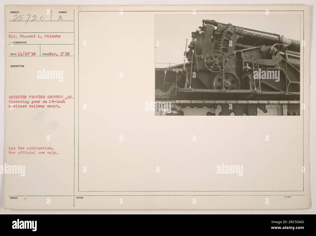 16 inch howitzer railway mount hi-res stock photography and images - Alamy