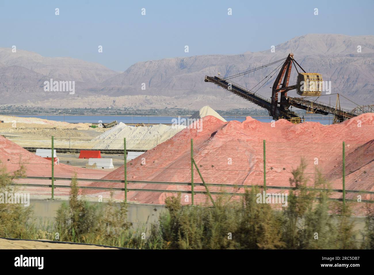 Salt Mining, Salt Farming along the Lower Basin of the Dead Sea in ...