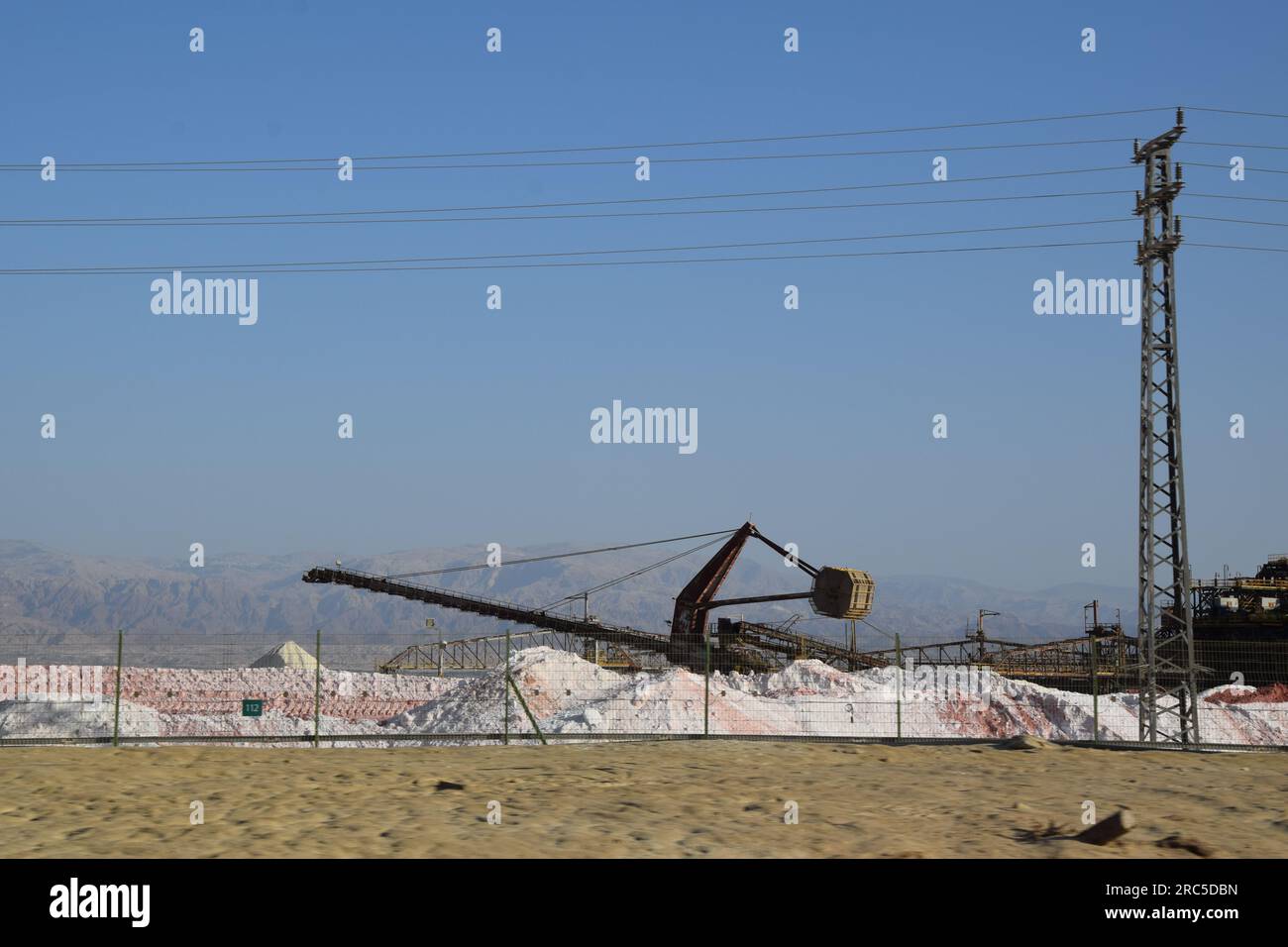 Salt Mining, Salt Farming along the Lower Basin of the Dead Sea in ...
