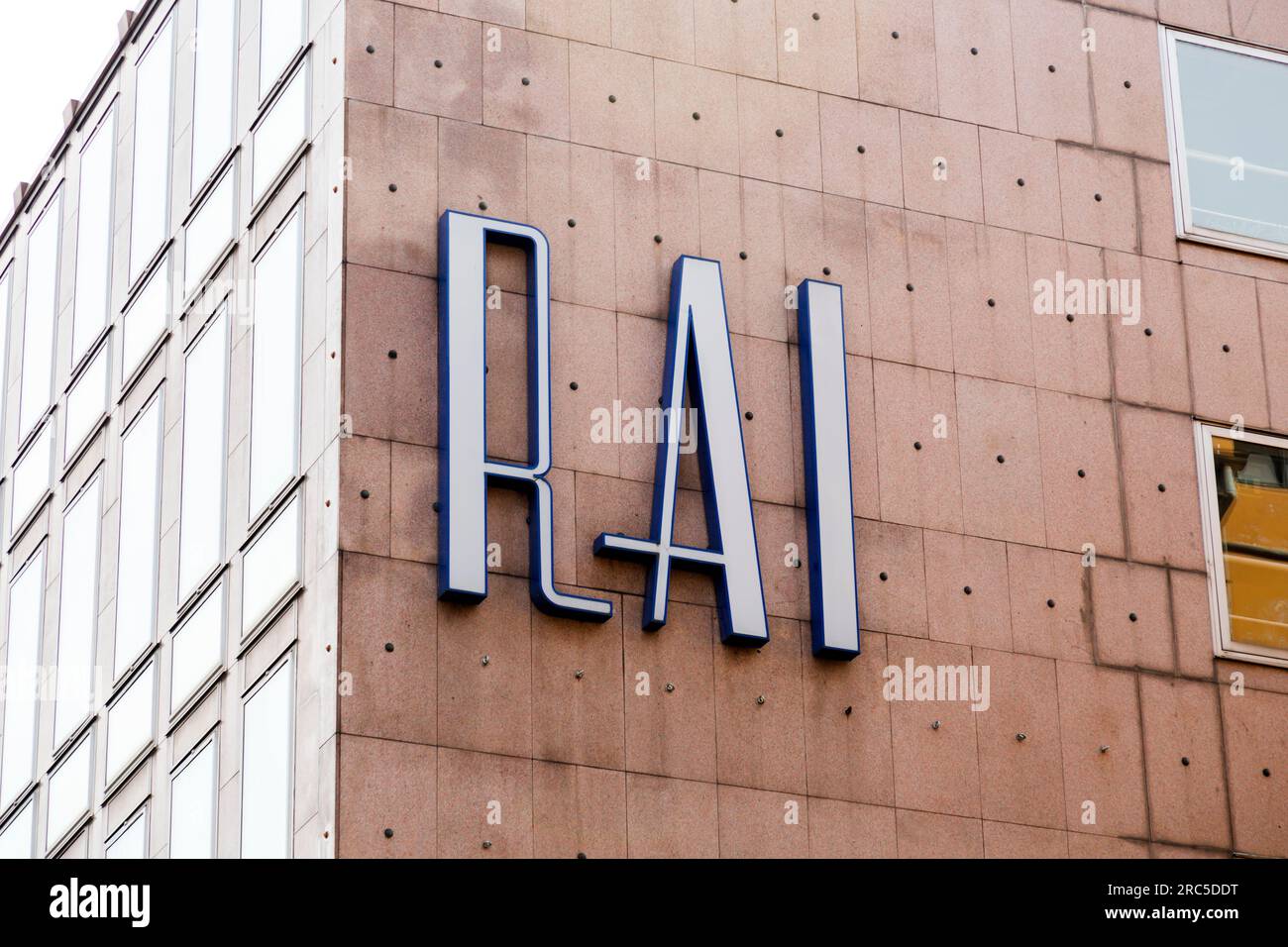 Turin, Italy - March 27, 2022: Headquarters of RAI, Radiotelevisione ...