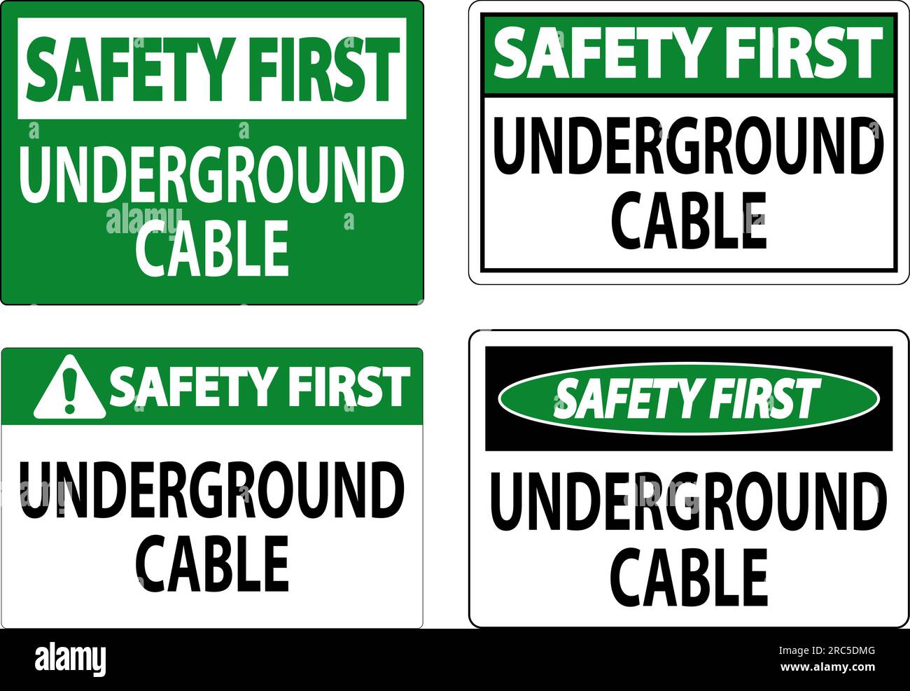 High voltage underground power cable Cut Out Stock Images & Pictures ...