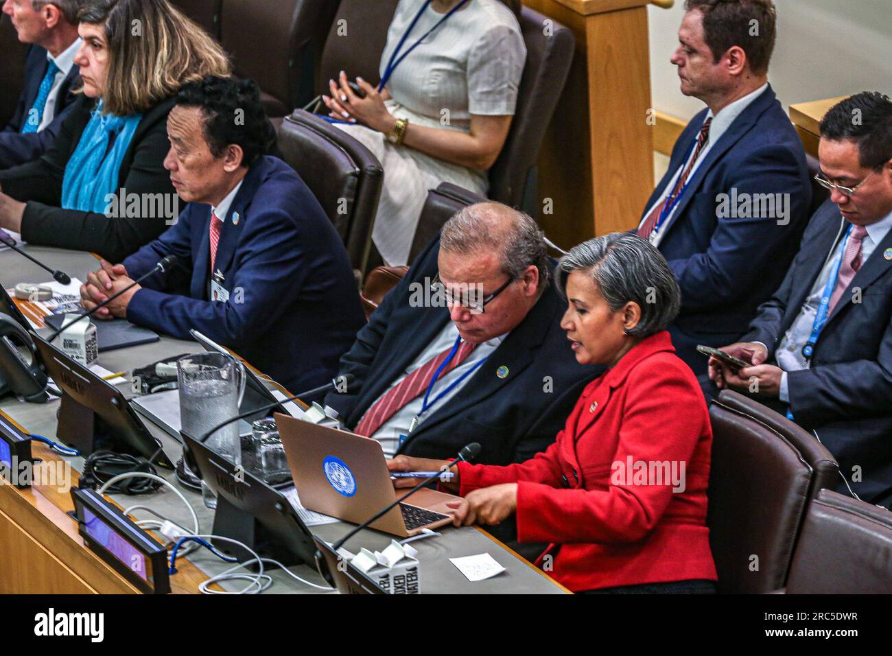 New York, New York, USA. 12th July, 2023. MAXIMO TORERO CULLEN, Chief ...