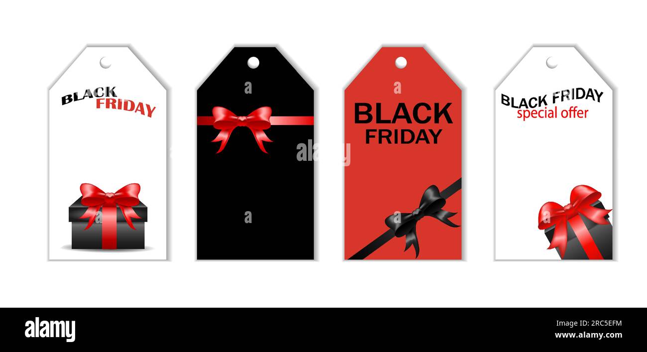 Set of sale tags and labels, template shopping labels. Blank, discount ...