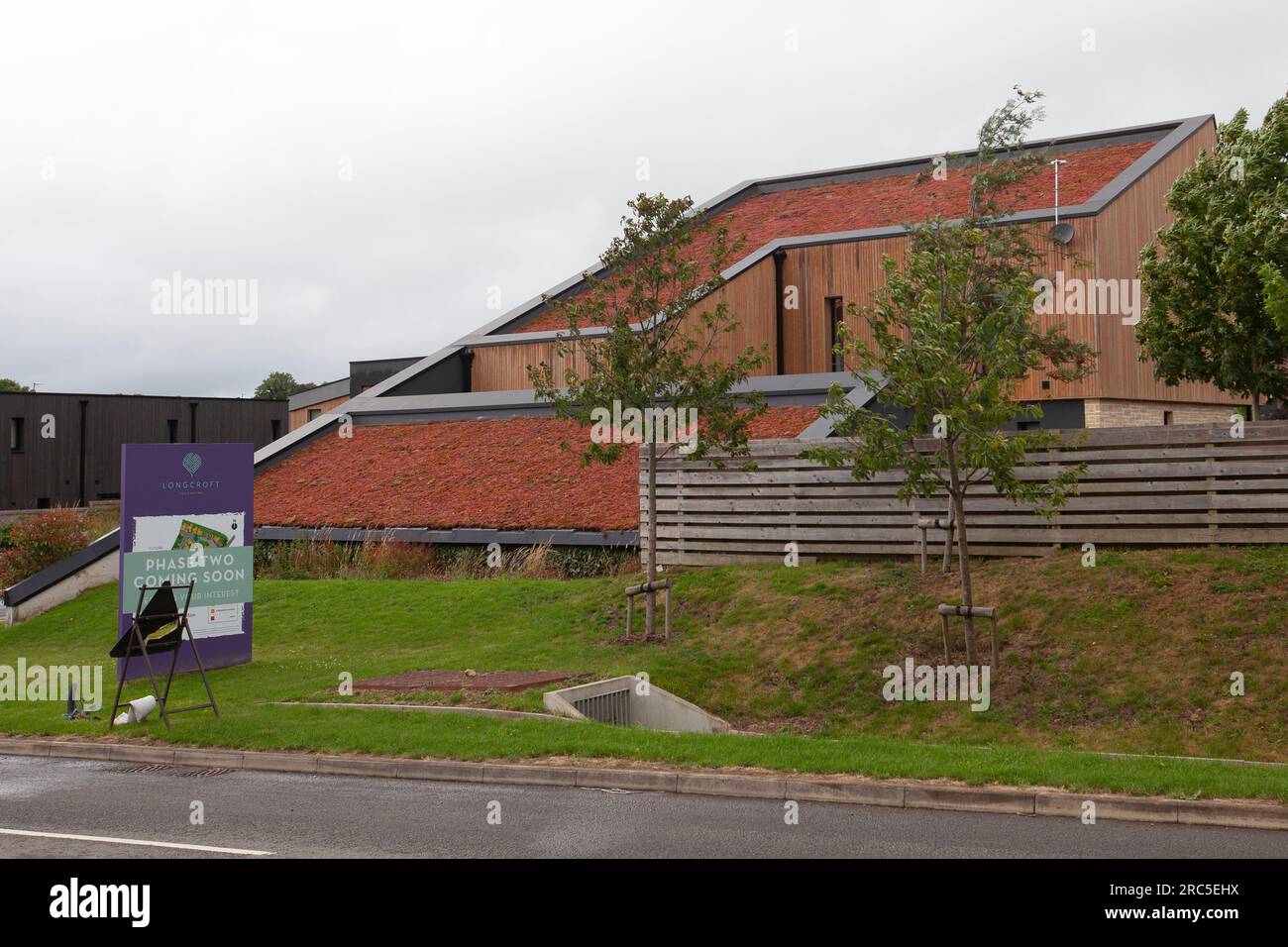 Longcroft at Cubis Bruton, conceived by land artist and architect Mark ...