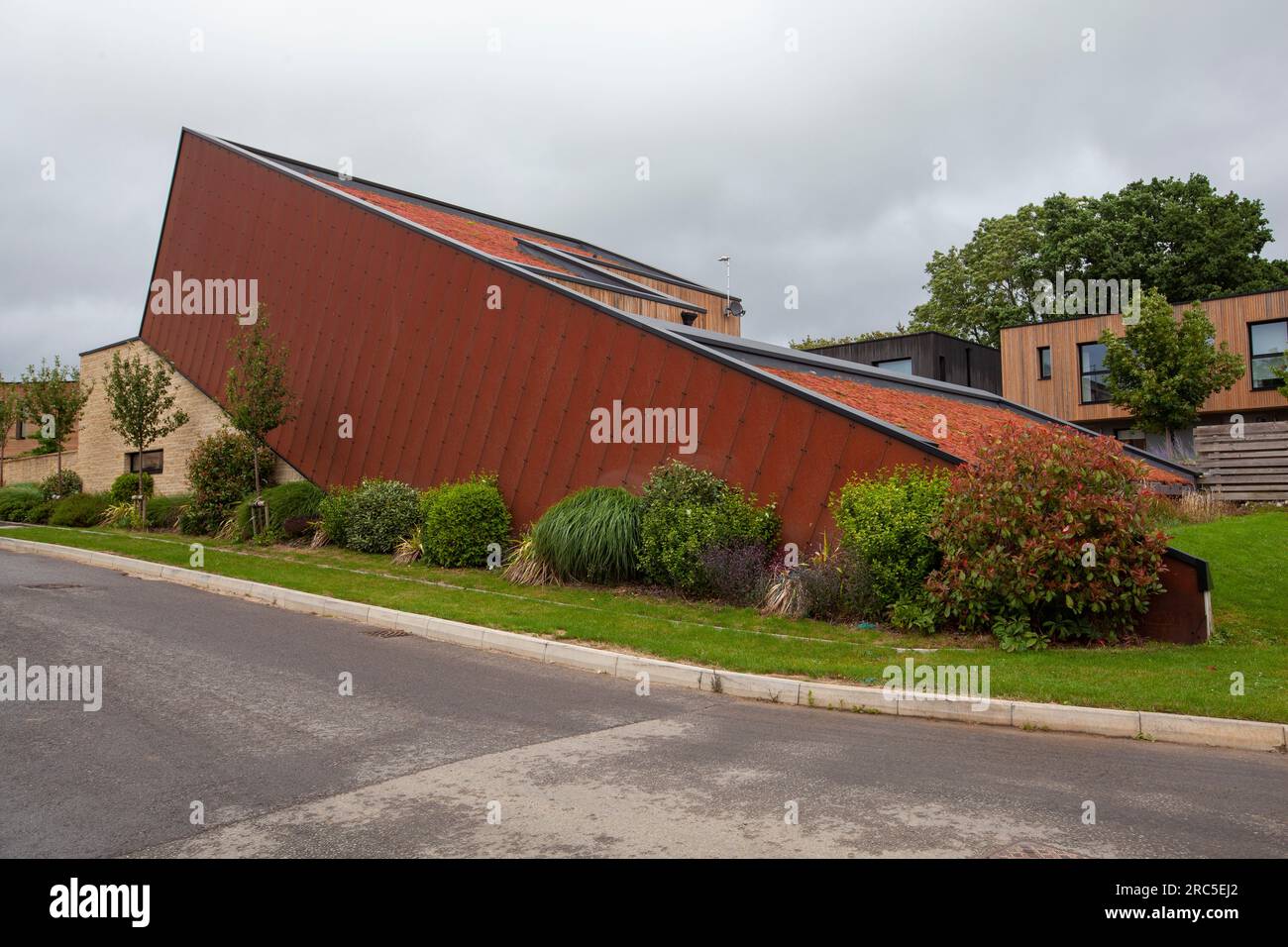 Longcroft at Cubis Bruton, conceived by land artist and architect Mark ...