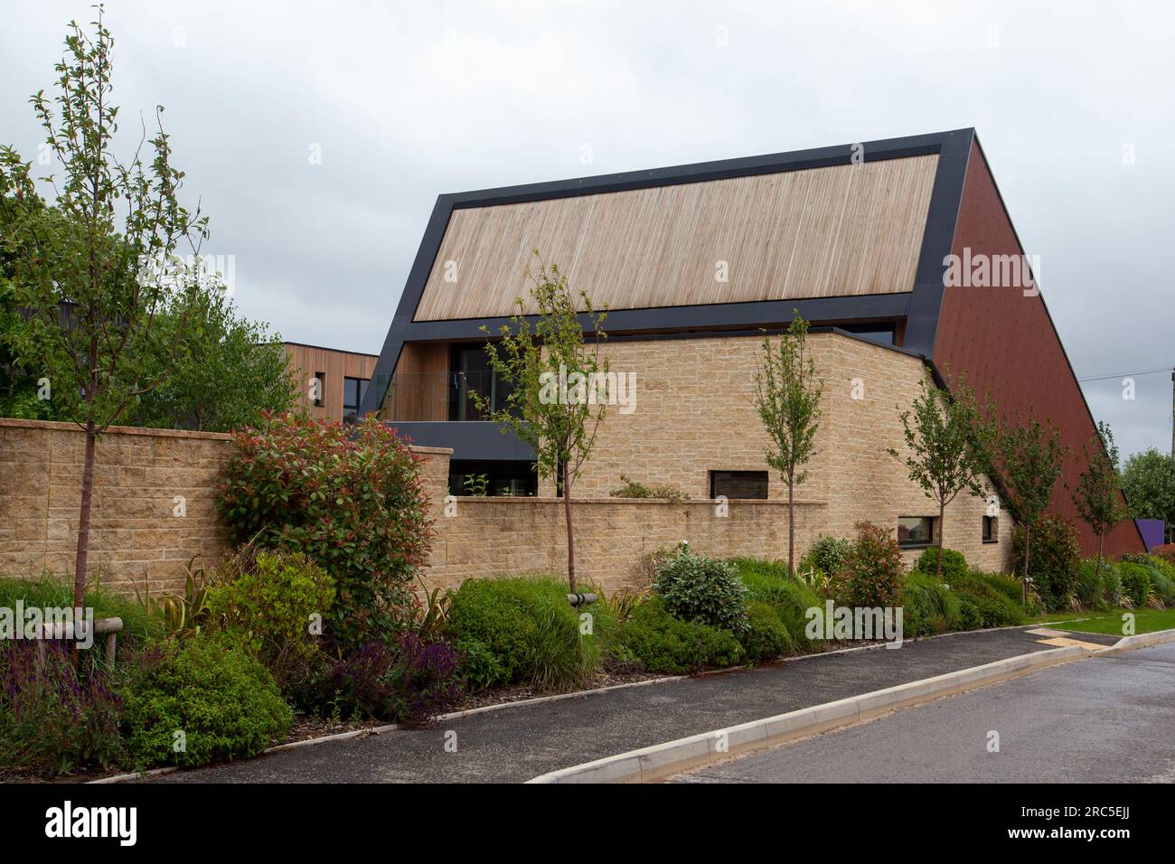 Longcroft at Cubis Bruton, conceived by land artist and architect Mark ...