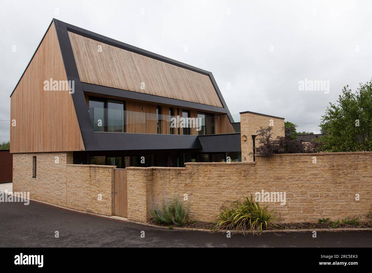Longcroft at Cubis Bruton, conceived by land artist and architect Mark ...