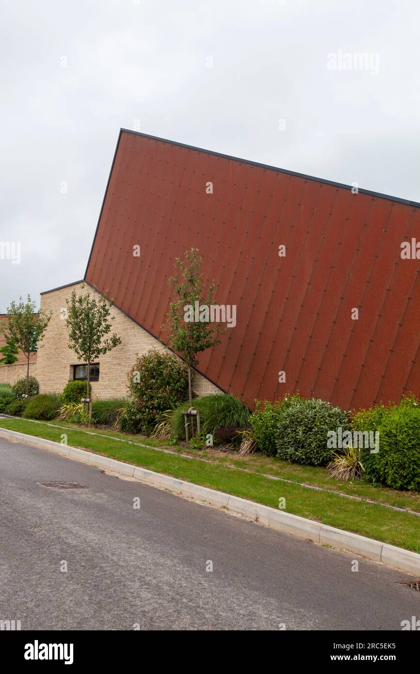 Longcroft at Cubis Bruton, conceived by land artist and architect Mark ...