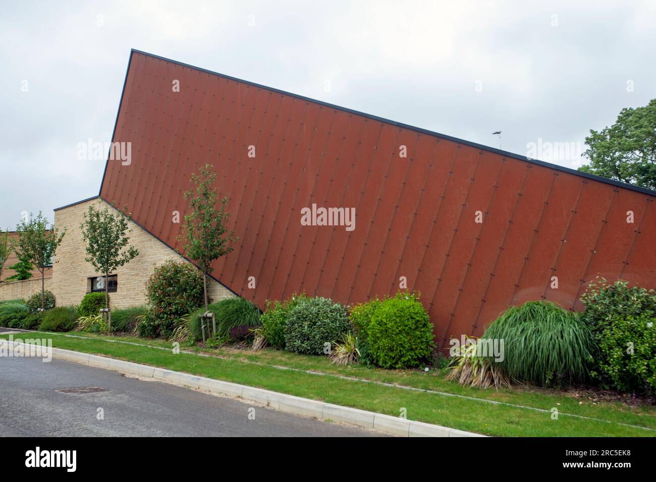 Longcroft at Cubis Bruton, conceived by land artist and architect Mark ...
