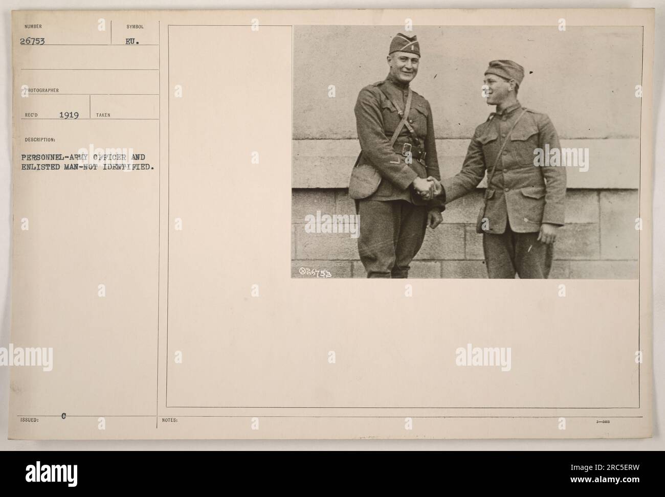 American military ranks in world war one hi-res stock photography and ...