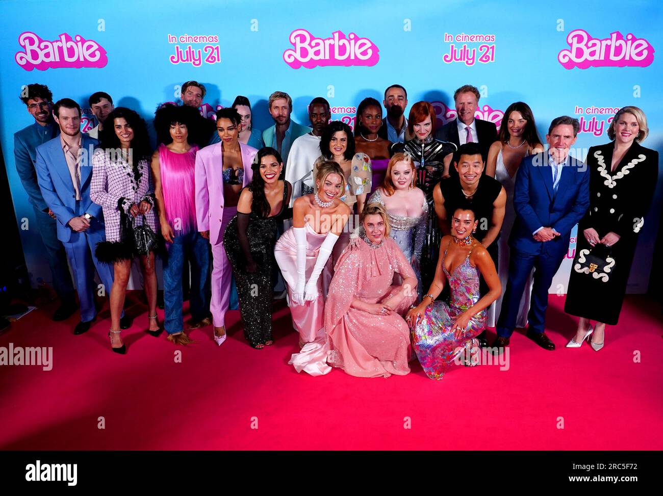 Margot Robbie, Simu Liu, Will Ferrell, Dua Lipa, Nicola Coughlan ...