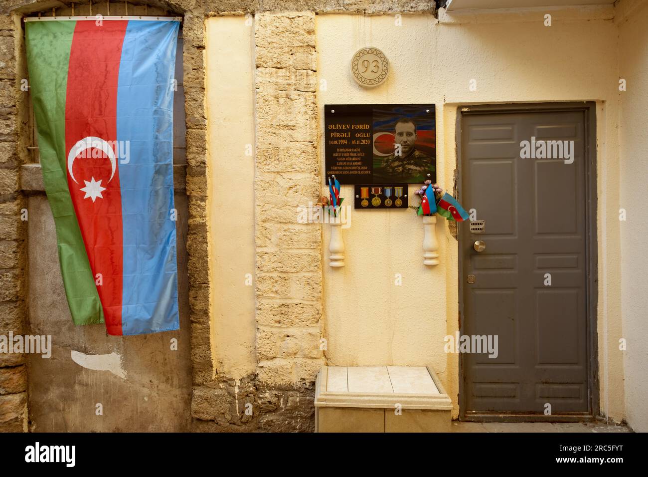 Baku, Azerbaijan - June 25, 2023: The memorial home of Azerbaijani ...