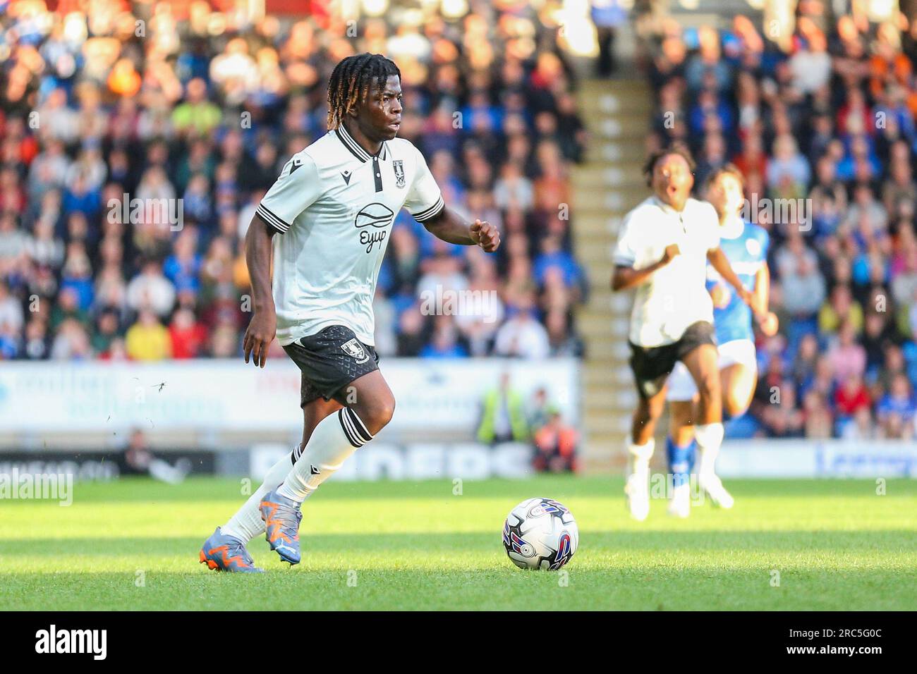 Chesterfield, UK. 11th July, 2023. Sheffield Wednesday Joey Phuthi (17 ...