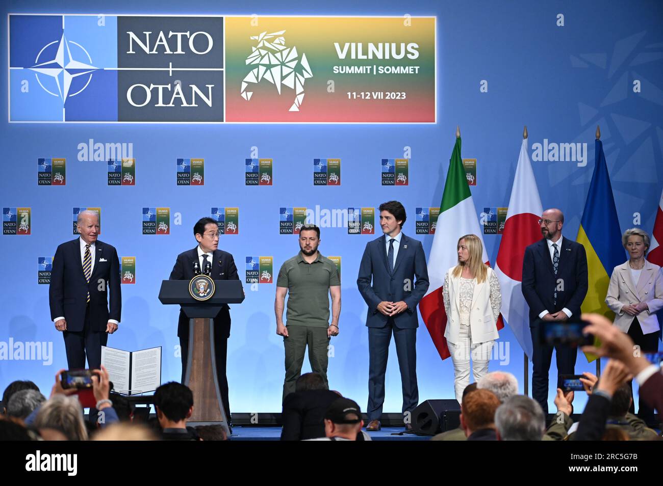 Nato Public Forum 2023 at the Lithuanian Exhibition and Congress Center ...