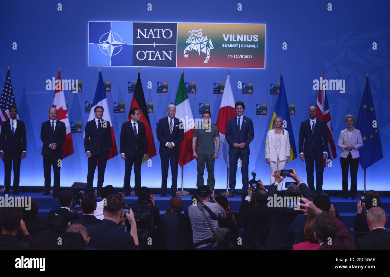 Nato Public Forum 2023 at the Lithuanian Exhibition and Congress Center ...